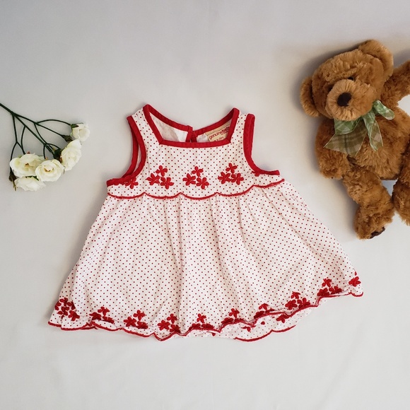 Genuine Baby | Dresses | Genuine Baby Red Dress | Poshmark